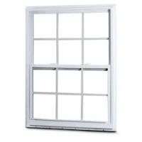 China American Style Double Hung Window / Ventilation Aluminum Sash Windows Stainless Steel Security Mesh for sale