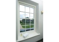 China ISO Single Double Hung Window High Security Aluminium Double Glazed Sash Windows In Ventilation Control for sale