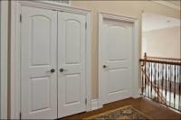 China Waterproof Contemporary Wood MDF Interior Doors With Handle And Lock for sale