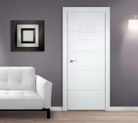China Waterproof Contemporary Wood MDF Interior Doors With Handle And Lock for sale