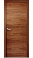 China Walnut Veneer Laminated Glass MDF Interior Doors For Hospital Standard Size for sale