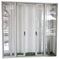 China Durable Entrance Aluminum Folding Doors , Thermal Break Lowe Sound Insulation Bi Fold Door for sale