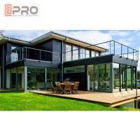 China Powder Coated Aluminium Bifold Doors Anti Aging Folding Panel Doors GLASS FOLDING DOOR HARDWARE FOLDING DOOR for sale