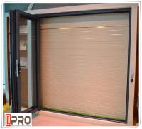 China Insulated Glass Accordion Aluminum Sliding Folding Door For Exterior Balcony glass partition folding door wooden folding for sale