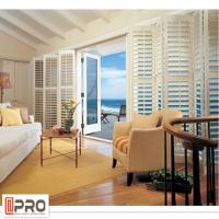 China Energy Saving Aluminum Folding Doors High Temperature Resistant Color Optional for sale