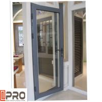 China Customized Design Aluminium Hinged Doors For Construction Buildings stainless steel glass door hinge Door hinge black for sale