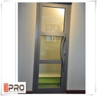 China Commercial Aluminum Hinges Swing Door Surface Finished Sound Insulation aluminium louver hinged door hinges for door for sale