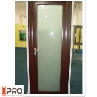 China Patio Single Panel Aluminium Casement Hinged Glass Door Customized Profile Color door aluminum hinge COMPOSITE DOOR for sale
