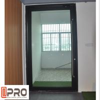 China Aluminum Alloy Bifold Hinged Door Swing Open Way Dust Resistance frame glass door hinge frame door hinge for sale