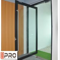 China Aluminum Alloy Bifold Hinged Door Swing Open Way Dust Resistance frame glass door hinge frame door hinge for sale