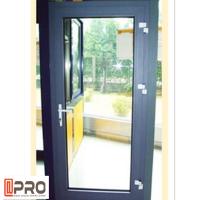 China Grey Color PVDF Aluminium Hinged Doors With Outward Opening Direction HINGE FOR DOOR STEEL DOOR HINGE swing door hinge for sale