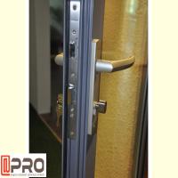China Grey Color PVDF Aluminium Hinged Doors With Outward Opening Direction HINGE FOR DOOR STEEL DOOR HINGE swing door hinge for sale