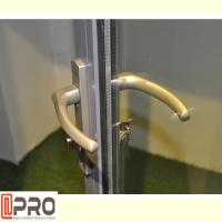 China Water Penetration Prevent Aluminium Hinged Doors 1.2-2.0MM Profile Thickness hinge folding door frame hinge for sale