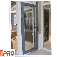 China Fancy Double Glazing Aluminum Hinges Swing Casement Door Custom Size magnetic door hinges,door hardware hinge door hinge for sale