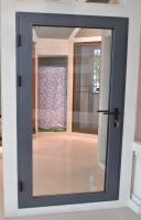 China Grey Color PVDF Aluminium Hinged Doors With Outward Opening Direction HINGE FOR DOOR STEEL DOOR HINGE swing door hinge for sale