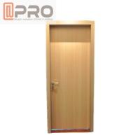 China Black Color Powder Coated Aluminium Glass Hinged Door For Housing Project Door hinge black hinge for bifold doors for sale