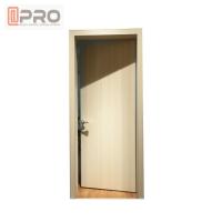 China Black Color Powder Coated Aluminium Glass Hinged Door For Housing Project Door hinge black hinge for bifold doors for sale