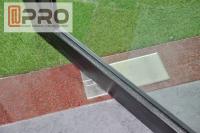 China Multi Color Aluminum Pivot Doors ISO Certification With Tempered Glass double pivot door pivot hinge glass door front for sale