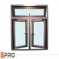China Space Saving Aluminium Awning Windows With Heat Strengthened Glass metal awning windows replacement awning windows for sale