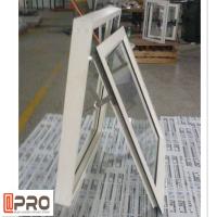 China Horizontal Aluminium Awning Windows Swing Open Style 1-2MM Profile Thickness top hung window opener top hung window pric for sale