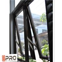 China Space Saving Aluminium Awning Windows With Heat Strengthened Glass metal awning windows replacement awning windows for sale