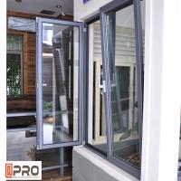China Space Saving Aluminium Awning Windows With Heat Strengthened Glass metal awning windows replacement awning windows for sale