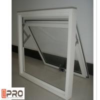 China Anti Aging Aluminium Awning Windows For Residential Building Customized Size awning window price awning glass window for sale