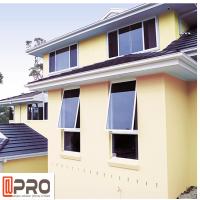 China Custom Made Aluminum Awning Side Hung Window Moisture Resistance side hung window bottom hung window double hung for sale