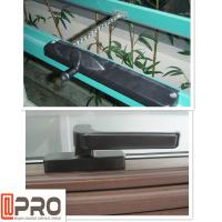 China Solar Powered Awning Aluminum Windows , Double Glazed Vertical Awning Windows aluminium double hung window double hung for sale