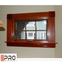 China Custom Made Aluminum Awning Side Hung Window Moisture Resistance side hung window bottom hung window double hung for sale