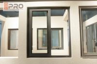 China Black Color Aluminium Sliding Windows With Insect Protection Window Screen customized aluminum sliding window price for sale