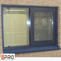 China Small Sound Insulation Toilet Aluminum Sliding Windows Powder Coating vertical sliding window price sliding window door for sale