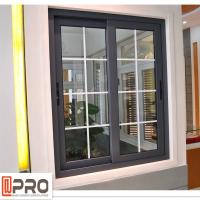 China Anti Aging Aluminium Sliding Patio Doors For Interior House Customized Color price aluminum sliding window for sale
