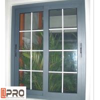China Easy Maintenance Aluminium Sliding Windows Powder Coating Surface Treatment SLIDING WINDOW DOOR handle sliding window for sale