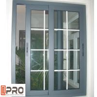 China Easy Maintenance Aluminium Sliding Windows Powder Coating Surface Treatment SLIDING WINDOW DOOR handle sliding window for sale