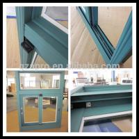 China America Style Aluminum Single Tempered Glass Windows And Door Anti - Aging safety sliding window Sliding window opener for sale