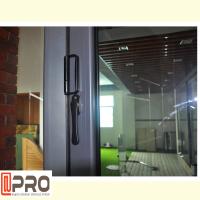 China Sound Insulation Aluminum Sliding Folding Window Double Glazing frameless folding glass window bi-fold window for sale