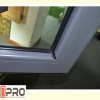 China Sound Insulation Aluminum Sliding Folding Window Double Glazing frameless folding glass window bi-fold window for sale