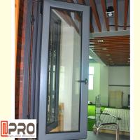 China House Aluminum Sliding Glass Window / Unbreakable Folding Sliding Doors folding window screen window glass folding fold for sale
