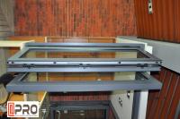 China Horizontal Crank Out Windows With Folding Cranks For Casement Double bi-folding windows for aluminum bi folding patio for sale