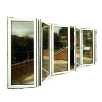 China House Aluminum Sliding Glass Window / Unbreakable Folding Sliding Doors folding window screen window glass folding fold for sale