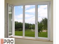 China Tempered Glass Aluminum Casement Windows With Mosquito Net / Modern Architectural Windows modern casement windows for sale
