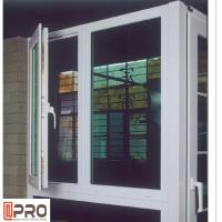 China Tempered Glass Aluminum Casement Windows With Mosquito Net / Modern Architectural Windows modern casement windows for sale
