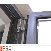 China Contemporary Aluminum Casement Windows With Security Wire Mesh ISO9001 CASEMENT WINDOWS DOORS windows casement handle for sale