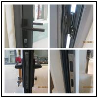 China Contemporary Aluminum Casement Windows With Security Wire Mesh ISO9001 CASEMENT WINDOWS DOORS windows casement handle for sale