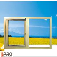 China Contemporary Aluminum Casement Windows With Security Wire Mesh ISO9001 CASEMENT WINDOWS DOORS windows casement handle for sale