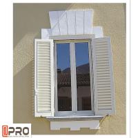 China Contemporary Aluminum Casement Windows With Security Wire Mesh ISO9001 CASEMENT WINDOWS DOORS windows casement handle for sale
