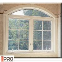 China Wind Proof Aluminum Casement Windows Vertical Opening Pattern For House Projects aluminium double glazed windows for sale