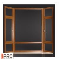 China Wind Proof Aluminum Casement Windows Vertical Opening Pattern For House Projects aluminium double glazed windows for sale