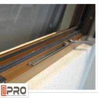 China Open Out Two Leaf Glass Aluminum Casement Windows / Powder Coated Swing Windows casement series CASEMENT HANDLE casement for sale